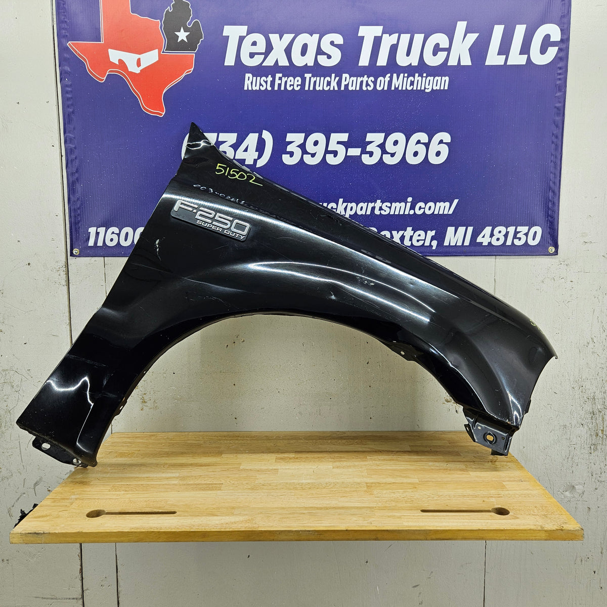 1999-2007 Ford Super Duty Fender RH F250 F350 F450 F550 - Texas Truck ...
