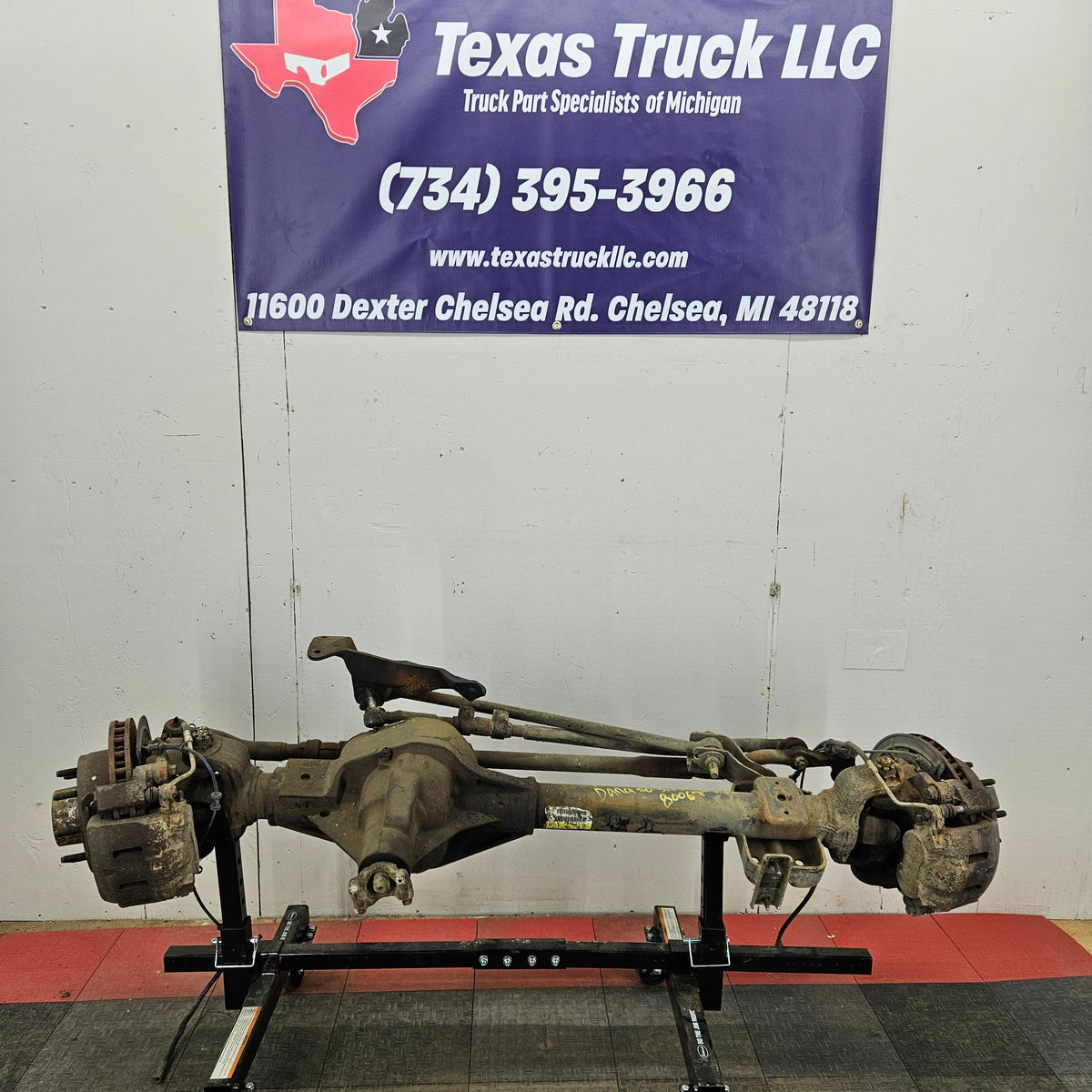 99-04 Ford Super Duty F250 F350 SRW Front 4x4 Axle 3.73 Gear Ratio ...