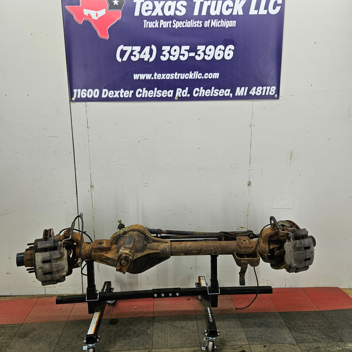 99-04 Ford Super Duty F250 F350 SRW Front 4x4 Axle 3.73 Gear Ratio ...