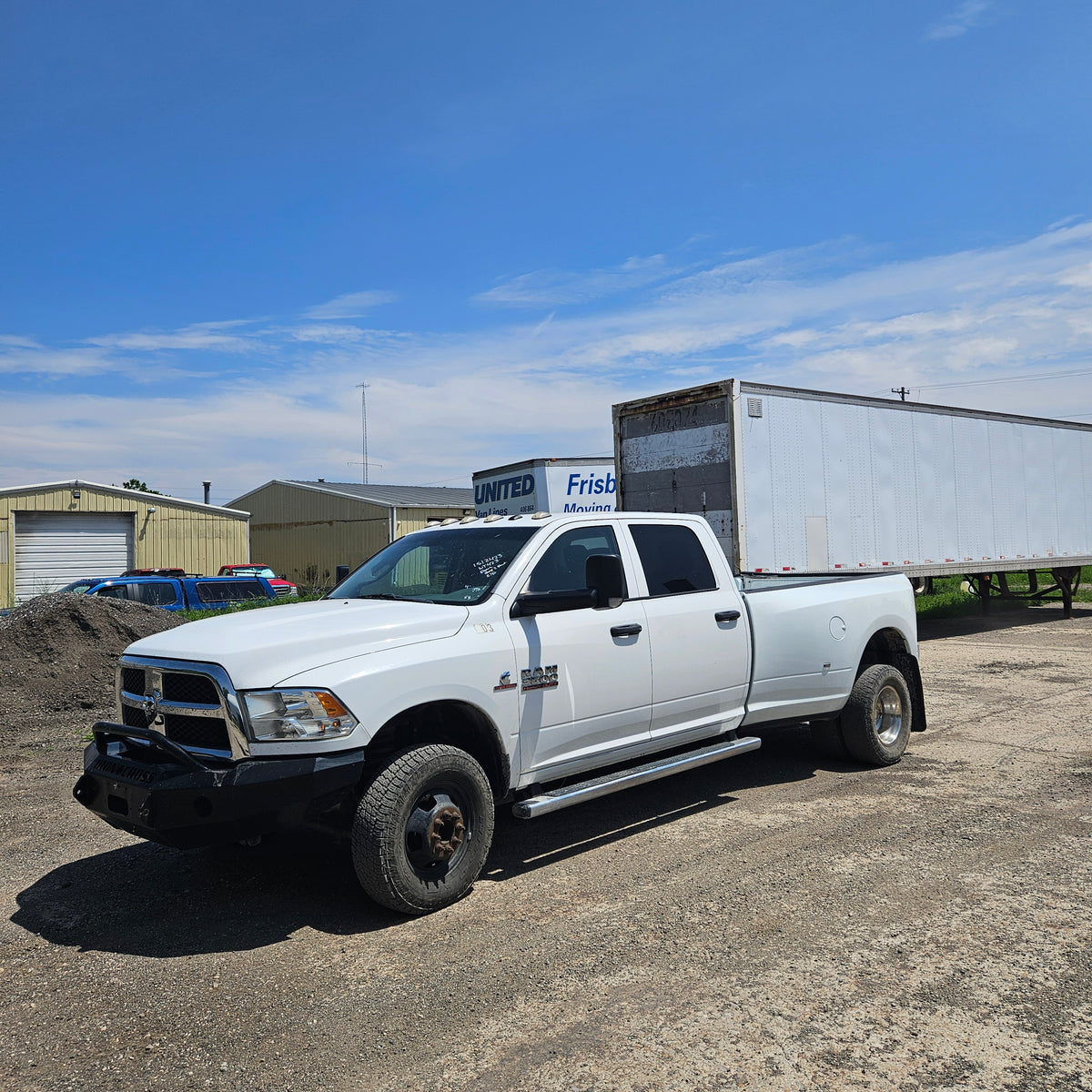 2017 Dodge Ram Cummins 3500 Crew Cab 8' Long Bed Dually 4x4 4th gen ...