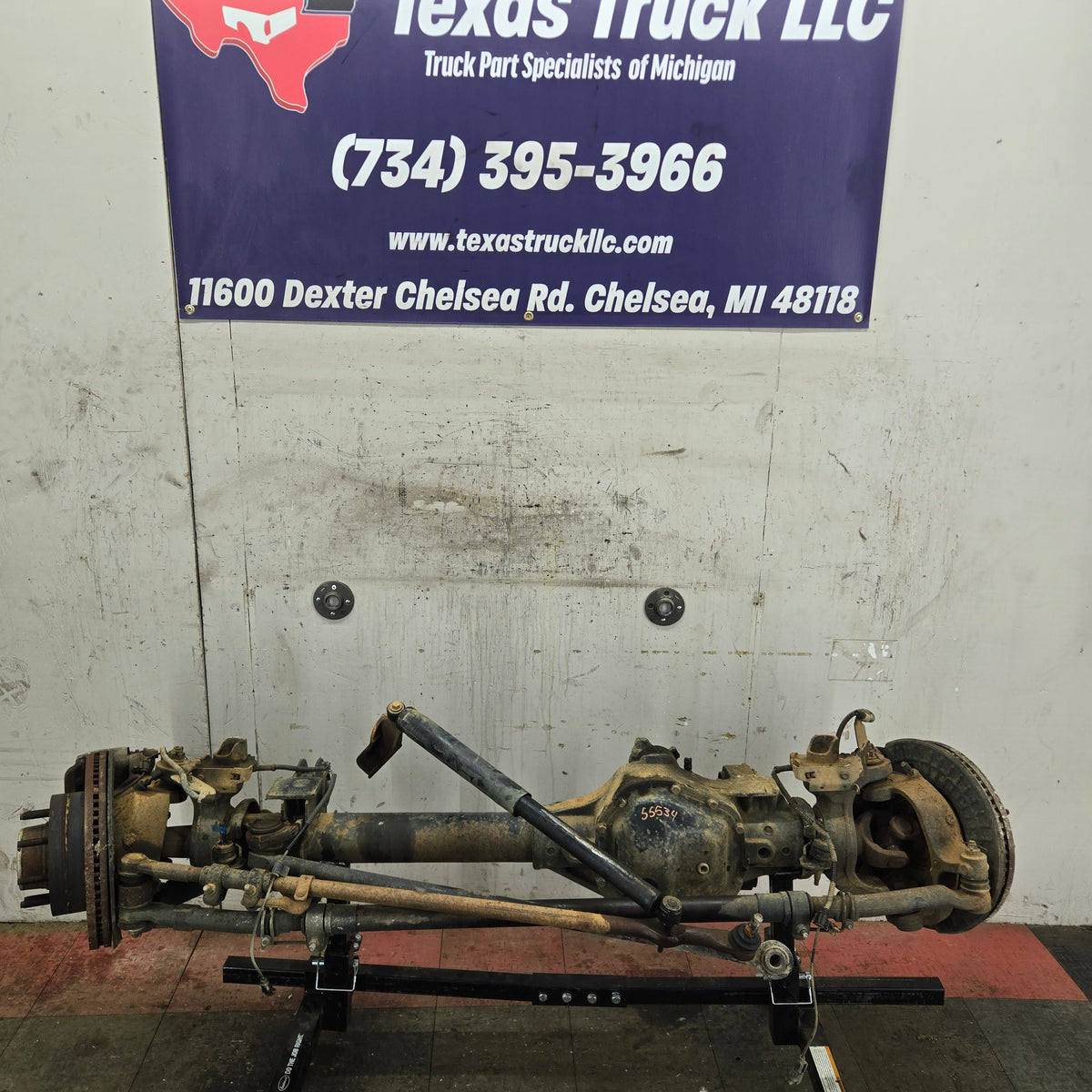 2005-2010 Ford Super Duty F250 F350 FRONT Axle 3.73 SRW 256k Miles ...