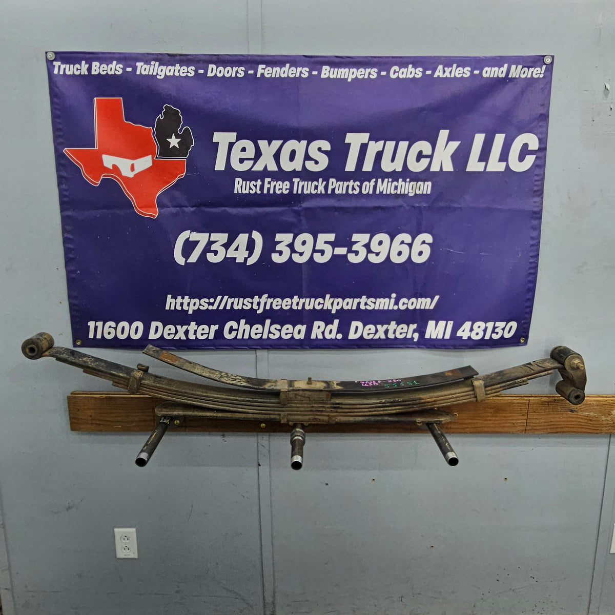 2008-2010 Ford F250 F350 Super Duty Rear Leaf Spring with overload, 1 ...