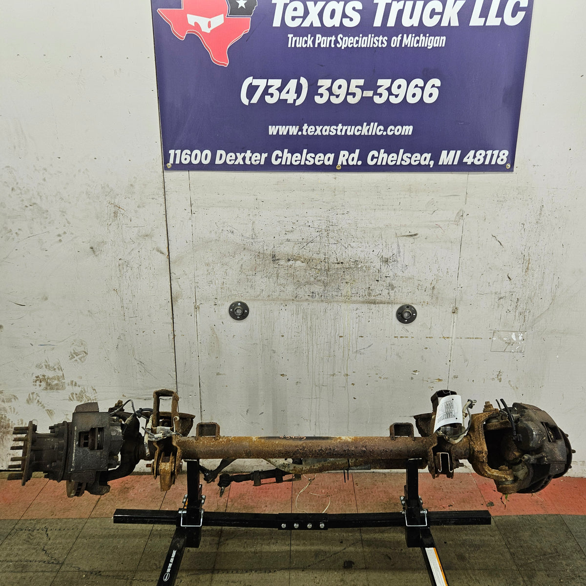 1999 Dodge Ram 3500 Dually 2wd Front Axle Assembly Beam 28k Miles ...