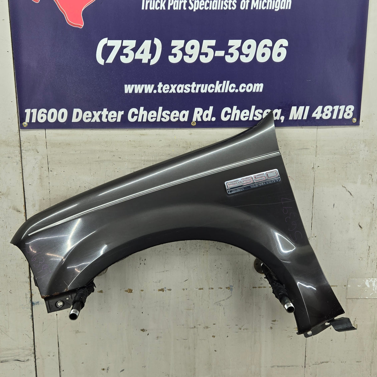 1999-2007 Ford Super Duty Fender RH F250 F350 F450 F550 - Texas Truck ...