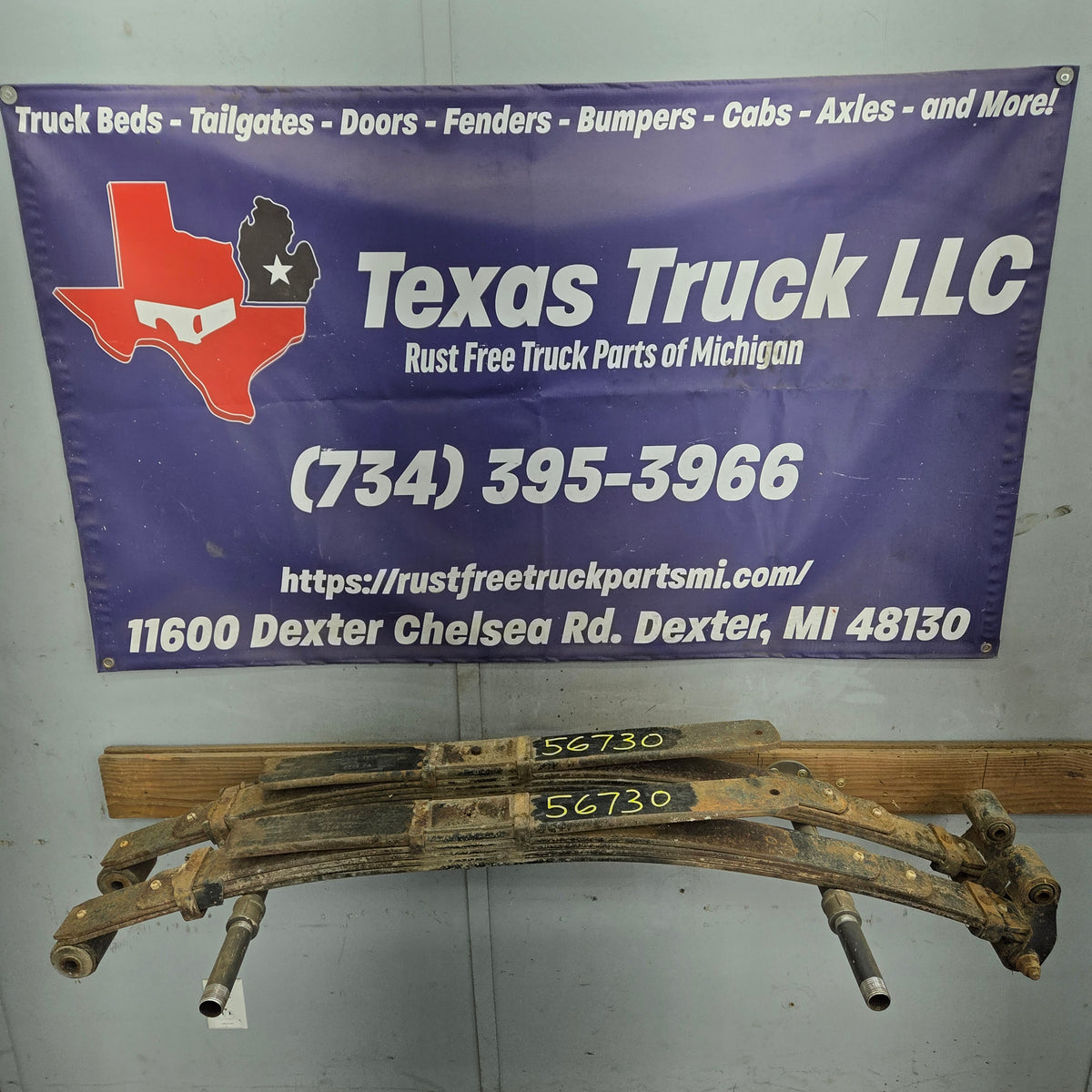 1999-2007 Ford F250 F350 Super Duty Rear Leaf Spring - Pair – Texas ...