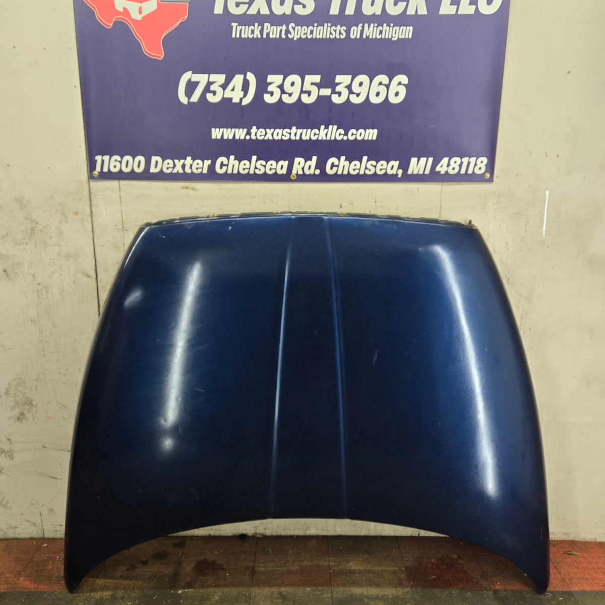 1994-2002 Dodge Ram 2nd Gen 1500 2500 3500 Hood - Patriot Blue Pearl C ...